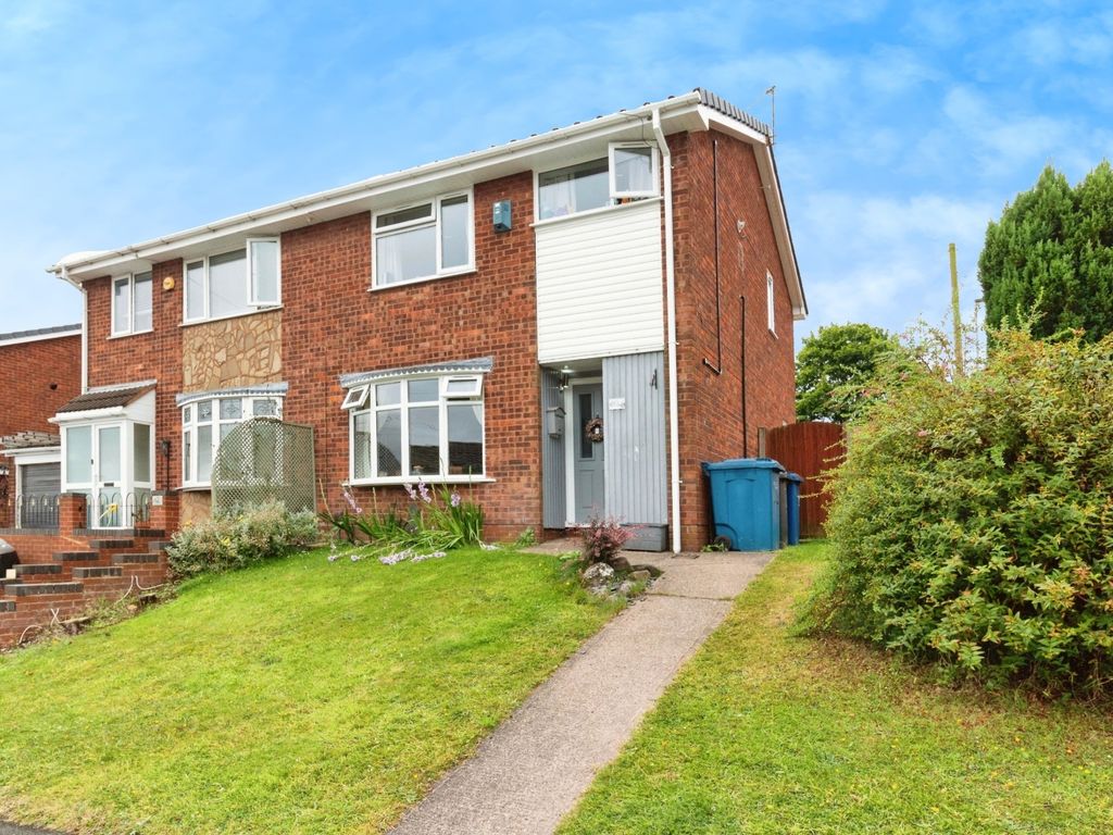3 bed semi-detached house for sale in Redwood Drive, Burntwood ...