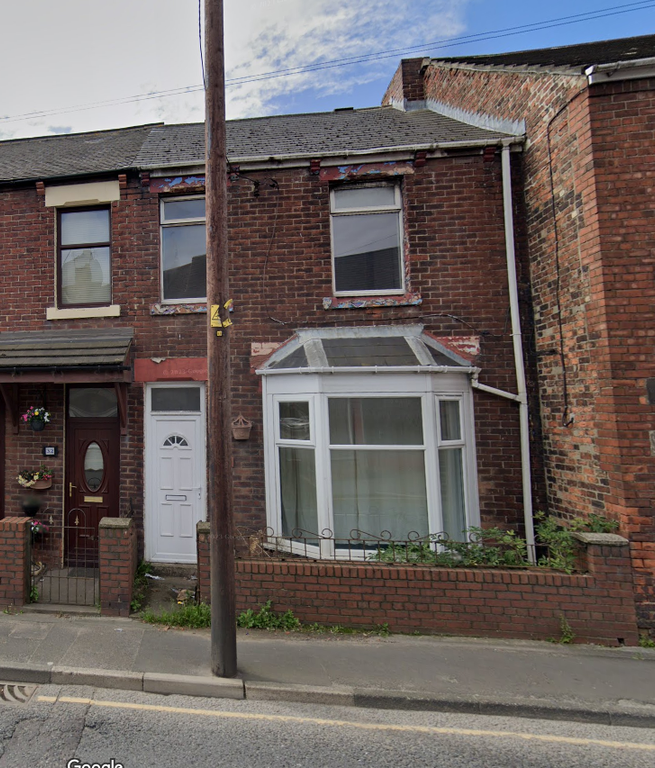 2 bed terraced house to rent in Front Street, Colliery Row, Houghton Le ...