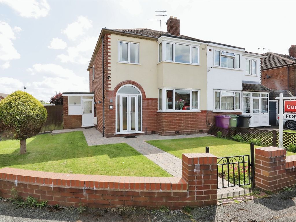 3 bed semi-detached house for sale in Springhill Road, Wednesfield ...