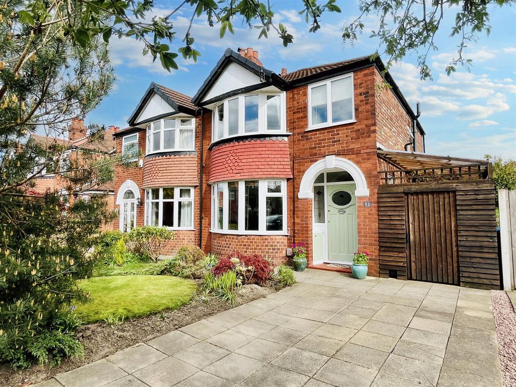 3 bed semi-detached house for sale in Greenway Road, Timperley ...