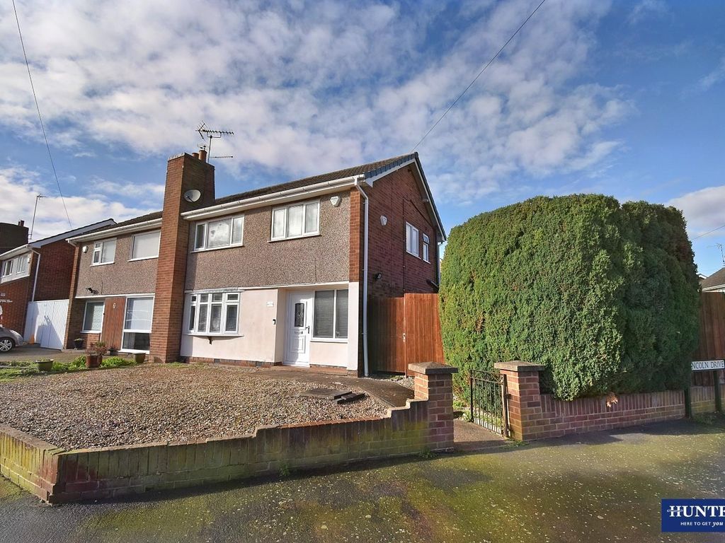 3 Bed Semi Detached House For Sale In Cornwall Road Wigston Le18 £