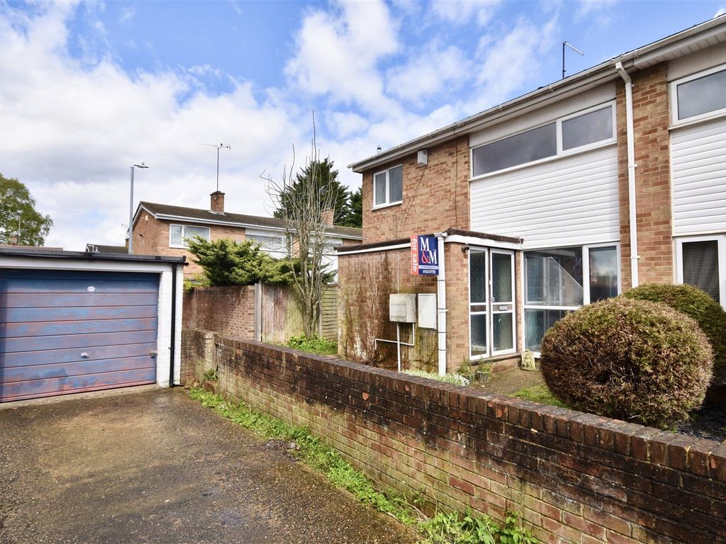 3 bed semi-detached house for sale in Danes Way, Leighton Buzzard LU7 ...