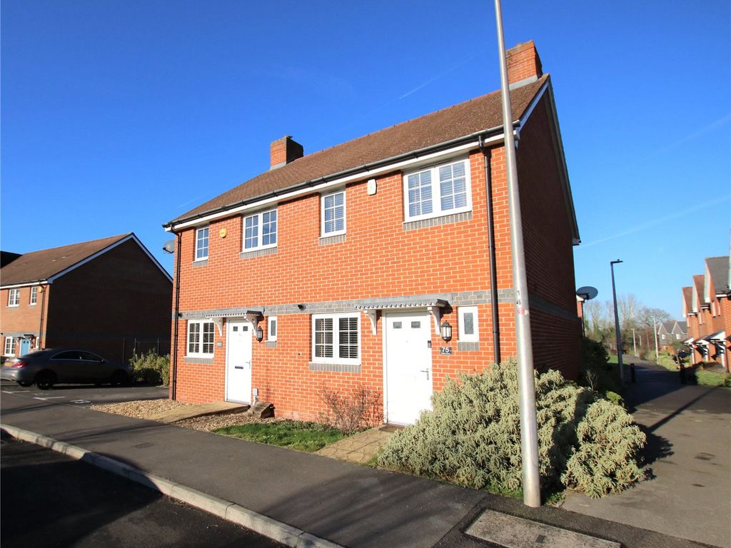 2 bed semi-detached house to rent in Tabby Drive, Three Mile Cross ...