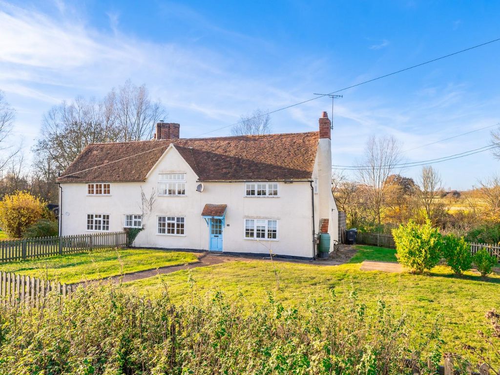 3 bed semi-detached house for sale in Stortford Road, Leaden Roding ...