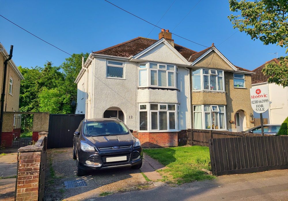 3 bed semi-detached house for sale in Hounsdown Avenue, Southampton ...