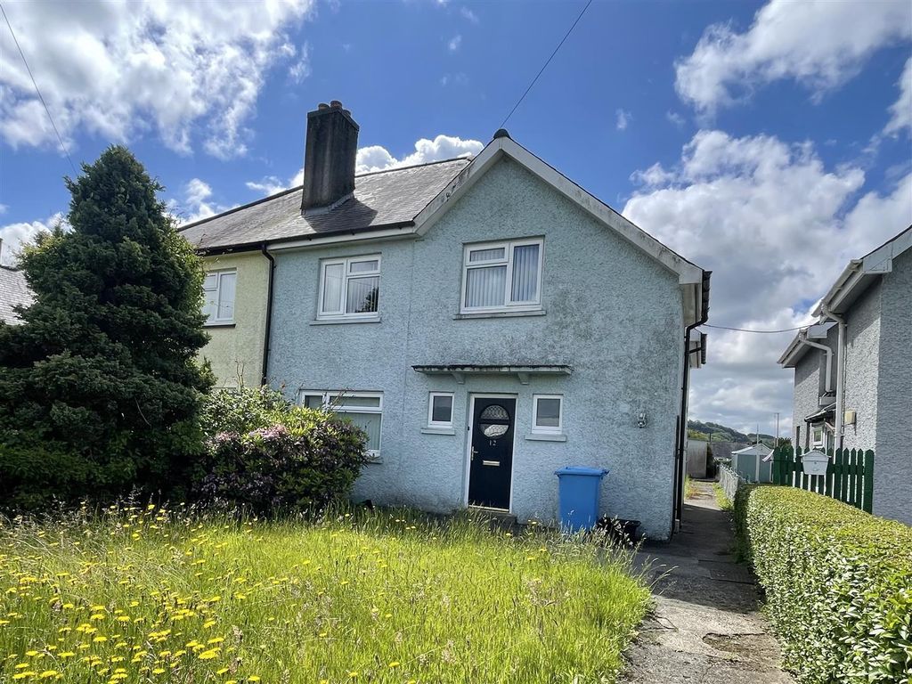3 bed semi-detached house for sale in Brynheulog, Tregaron SY25, £ ...