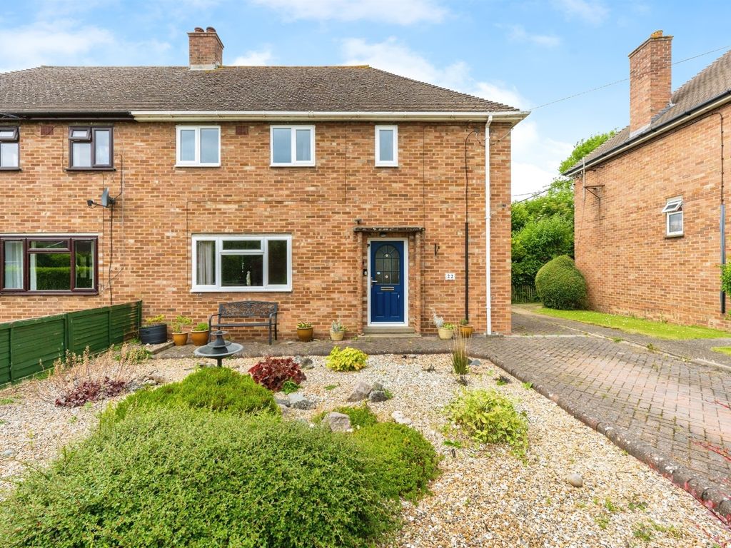 3 bed semi-detached house for sale in School Lane, Toft, Cambridge CB23 ...