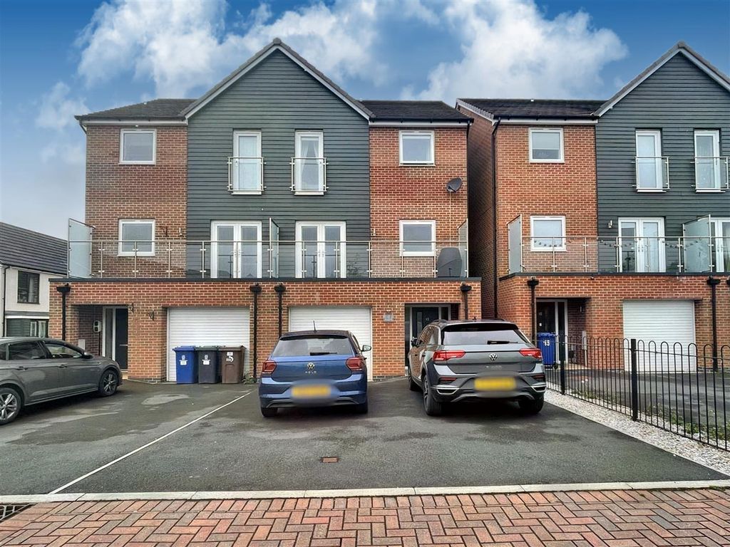 4 bed semi-detached house for sale in James Grundy Avenue, Trentham ...