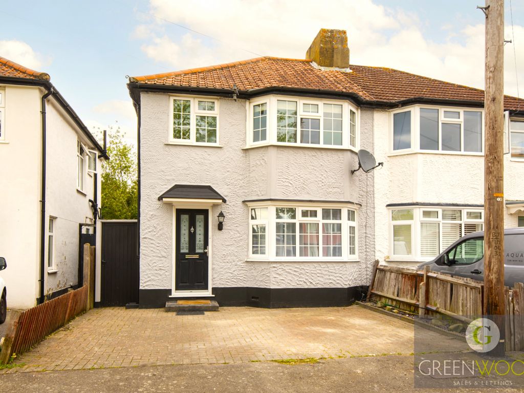 3 Bed Semi Detached House To Rent In Brookside Crescent Worcester Park