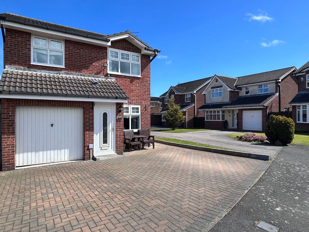 3 bed detached house for sale in Allchurch Drive, Ashington NE63, £ ...