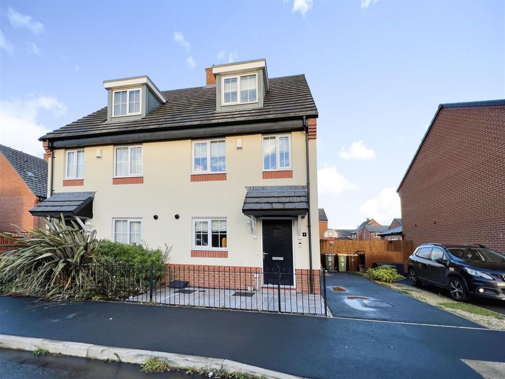 3 bed semi-detached house for sale in Tattersall Road, Whittingham ...