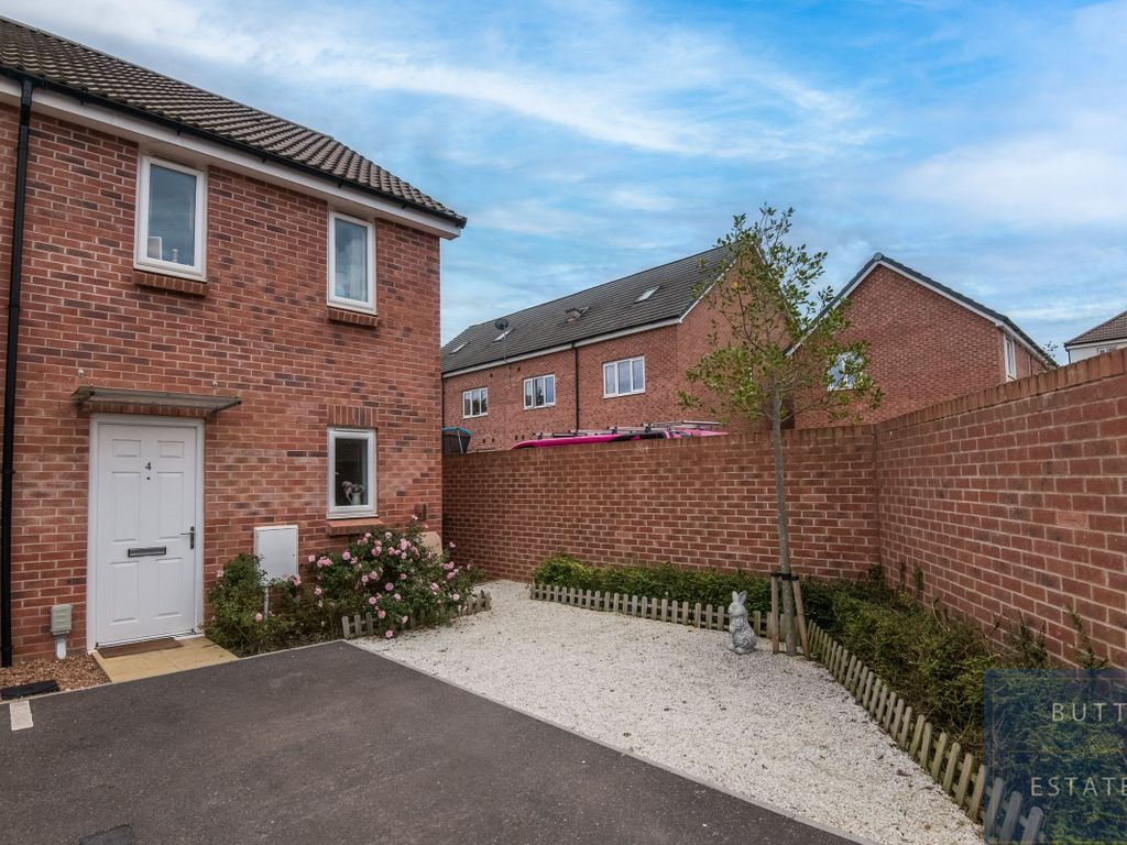 2 bed semi-detached house for sale in Luccombe Oak, Cranbrook, Exeter ...