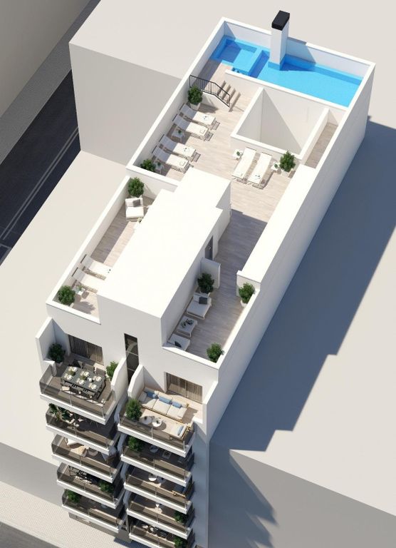 New home, 2 bed apartment for sale in Torrevieja, Alicante, Spain, £ ...