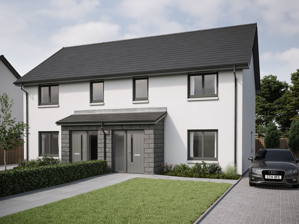 New home, 3 bed semi-detached house for sale in Gadieburn Drive ...