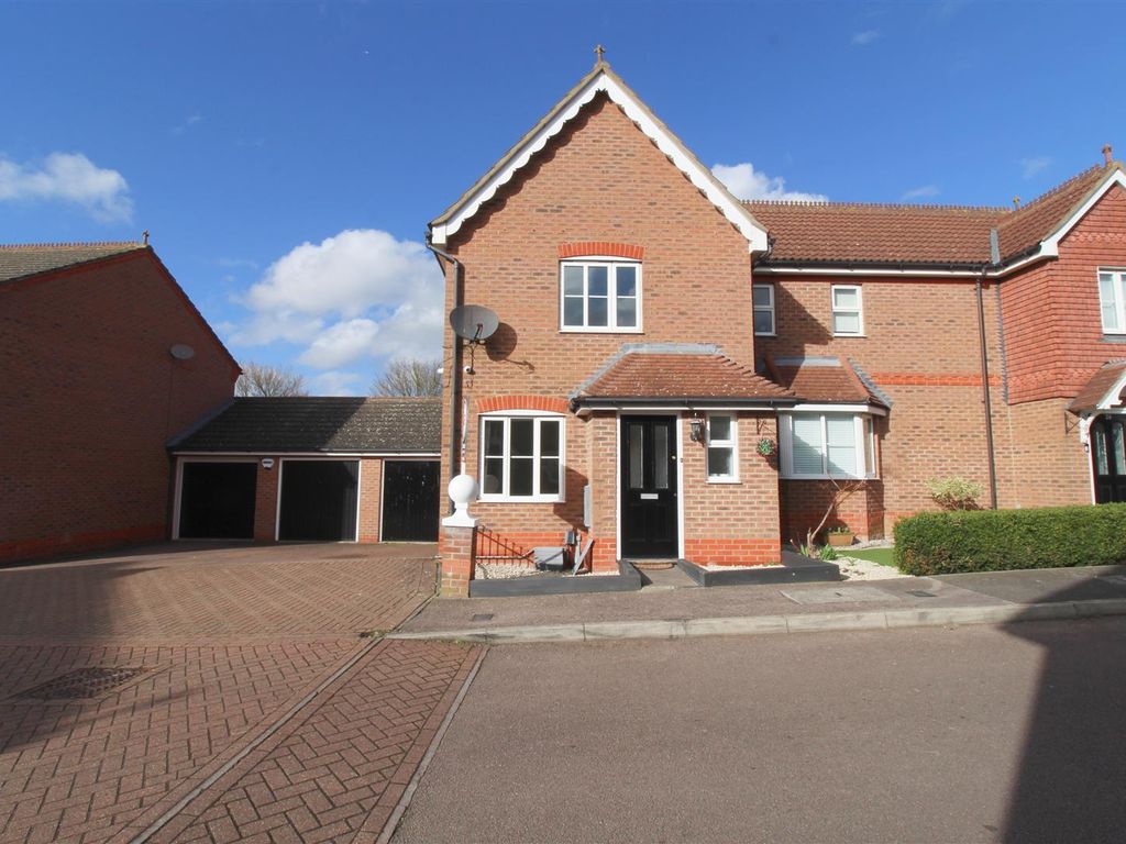 3 bed semi-detached house for sale in Malkin Drive, Church Langley ...