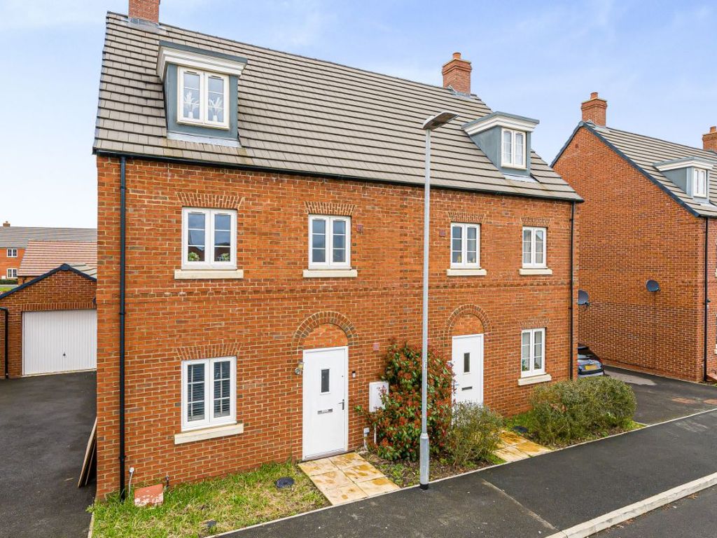 4 bed semi-detached house for sale in Thillans, Cranfield, Bedford MK43 ...