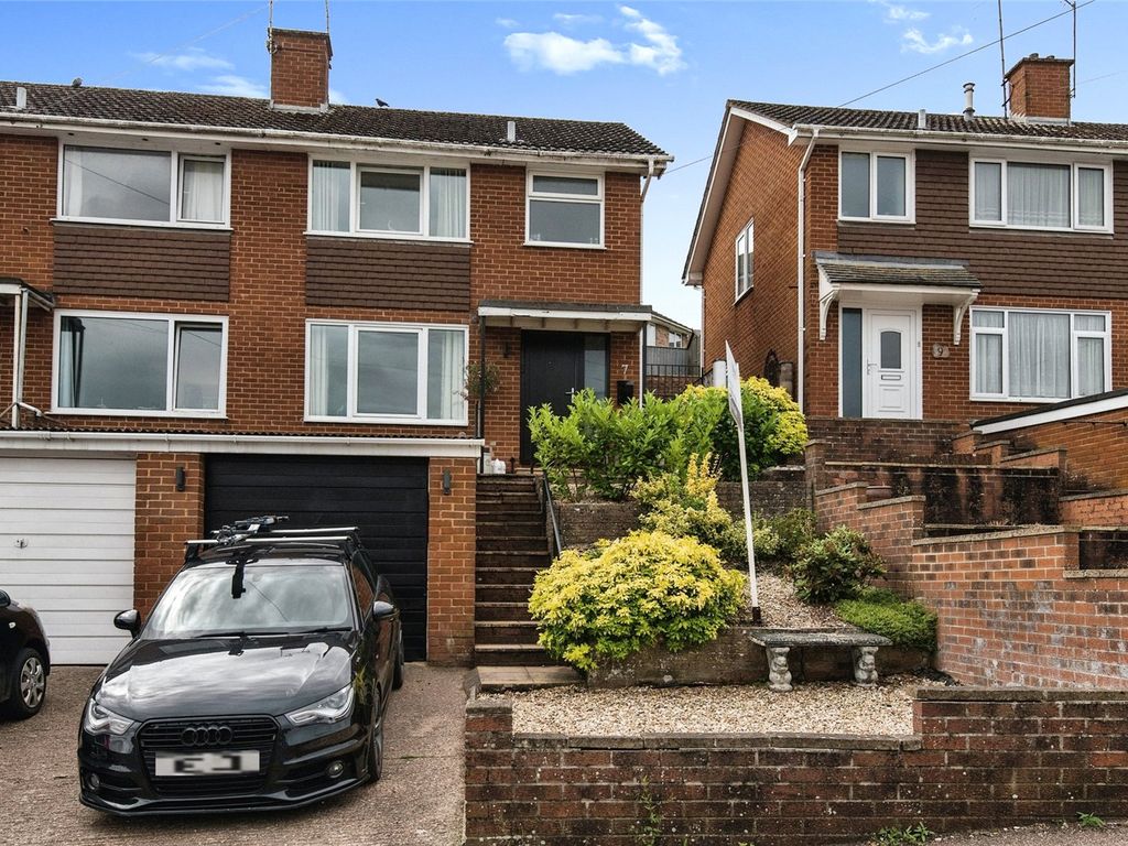 3 bed terraced house for sale in Fairhazel Drive, Exeter, Devon EX4, £ ...