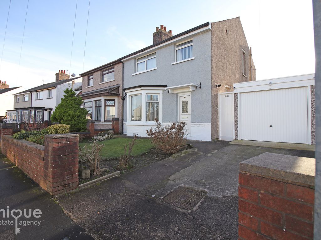 3 Bed Semi Detached House For Sale In Mowbray Road Fleetwood Fy7 £