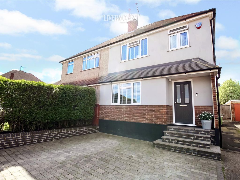 3 bed semi-detached house for sale in Eardemont Close, Crayford, Dartford DA1, £450,000 - Zoopla