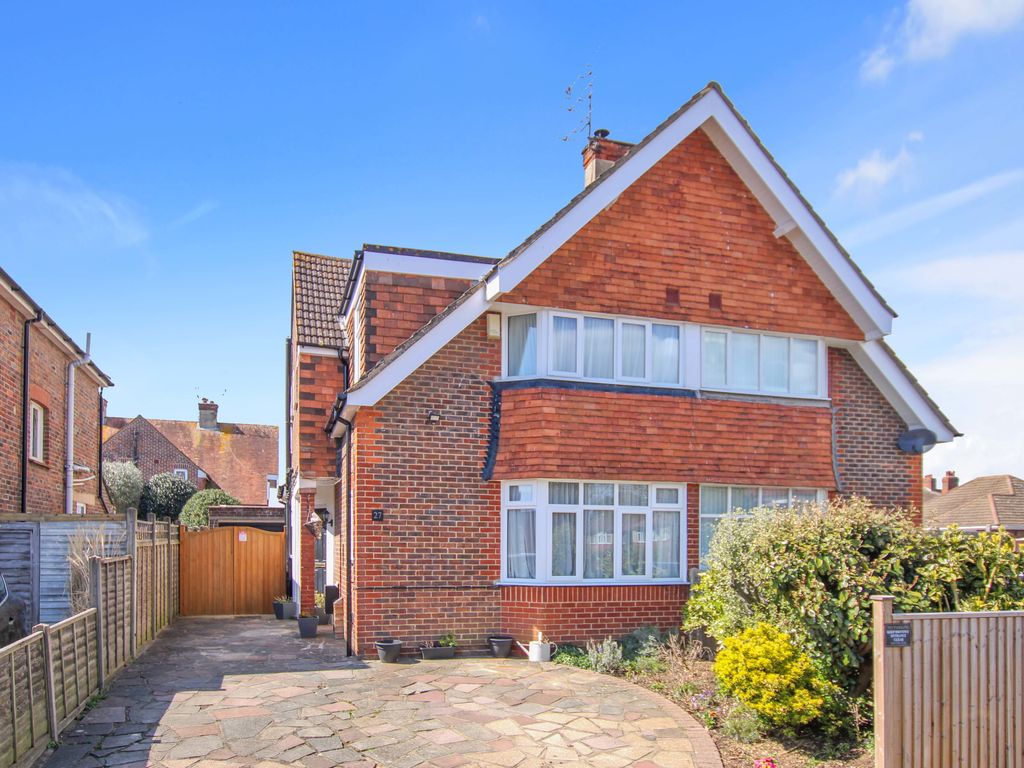 3 bed semi-detached house for sale in Balcombe Avenue, Broadwater ...