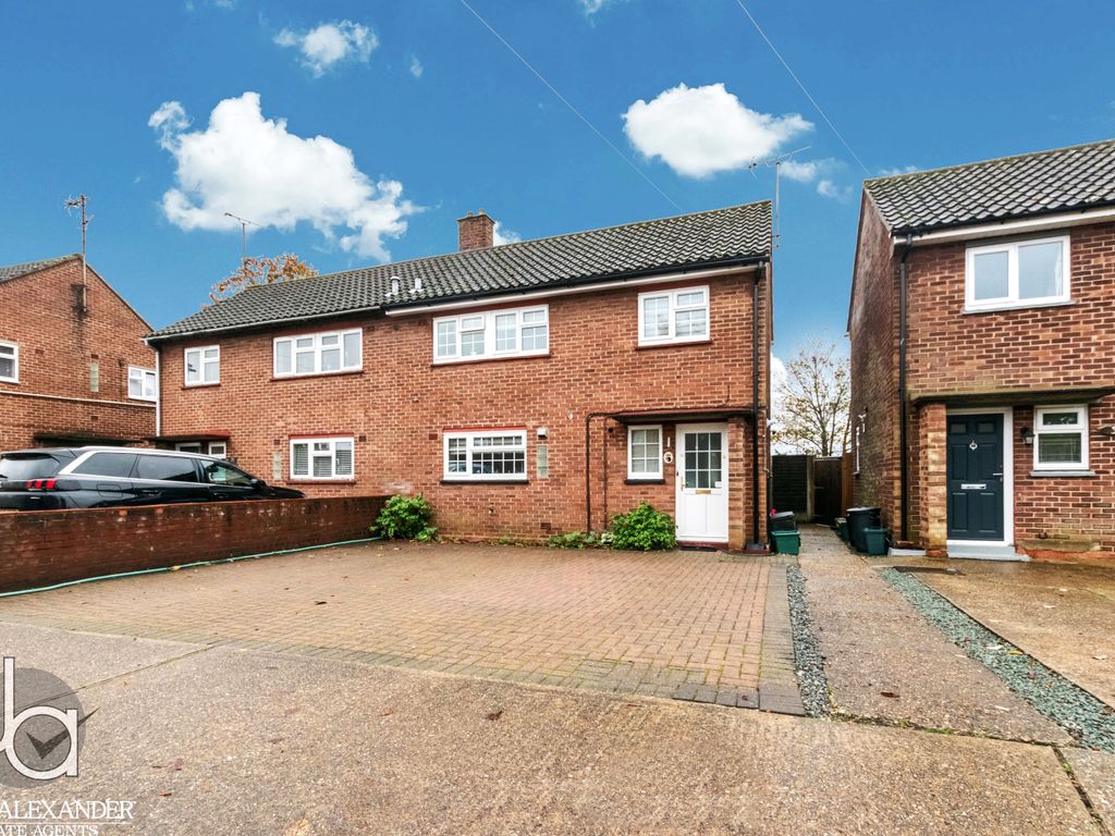 3 bed semi-detached house for sale in Walnut Tree Way, Colchester CO2 ...