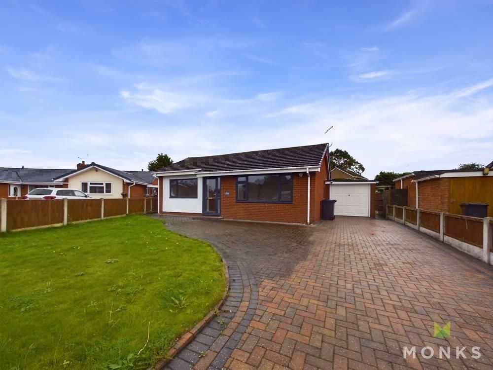 2 bed detached bungalow for sale in Churchill Drive, Wem, Shrewsbury ...