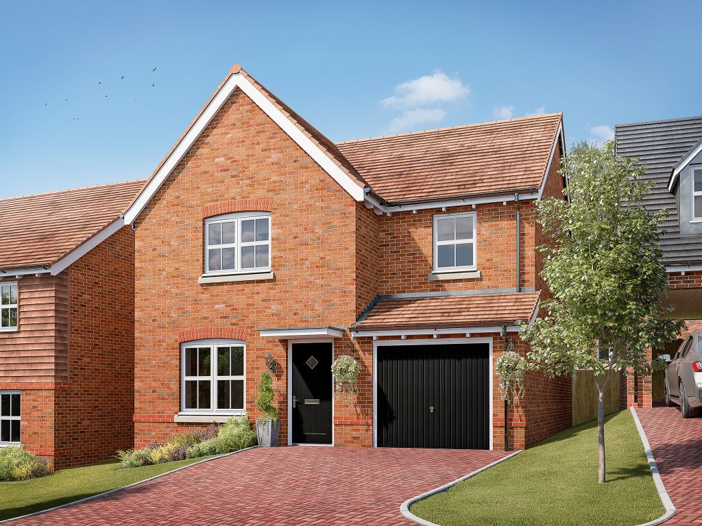 New home, 4 bed detached house for sale in "The Burnham" at Hankham ...