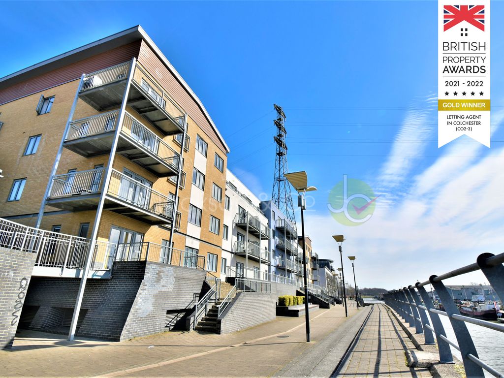 2 bed flat to rent in Quayside Drive, Colchester CO2, £1,250 pcm - Zoopla