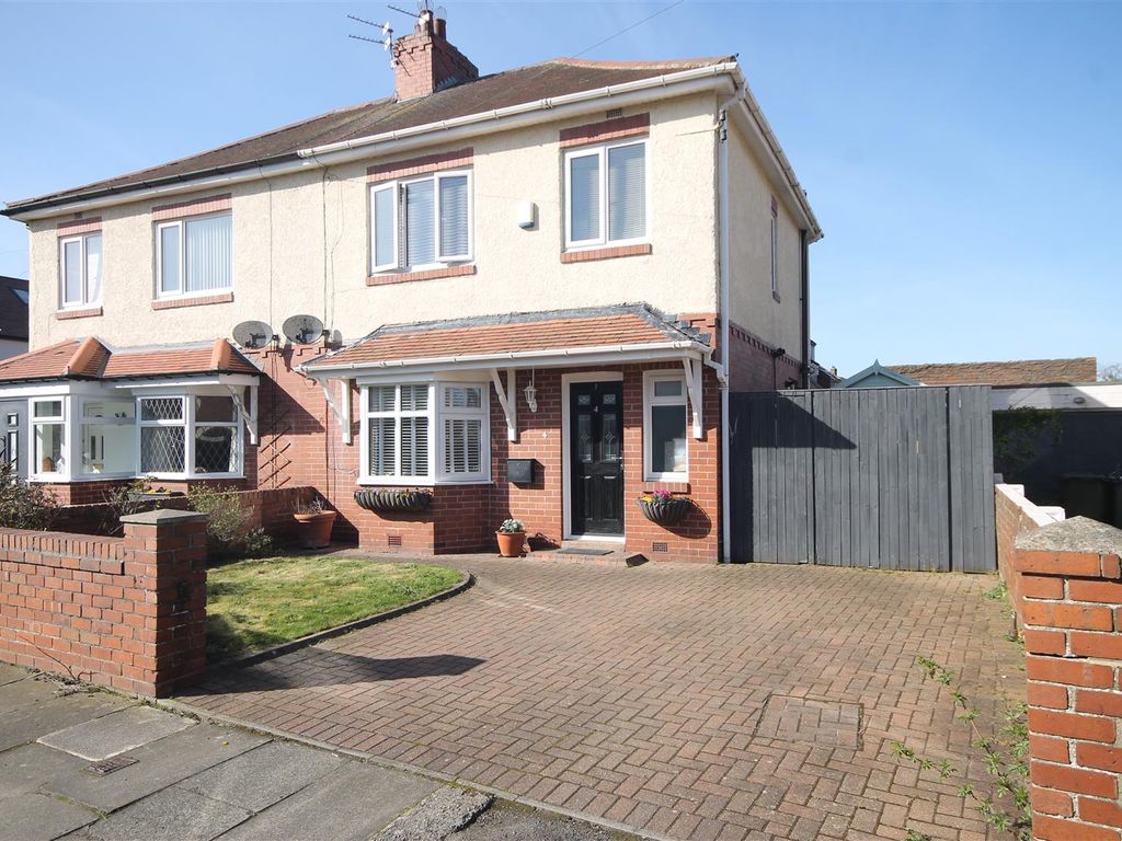 3 bed semi-detached house for sale in Pinewood Avenue, North Gosforth ...