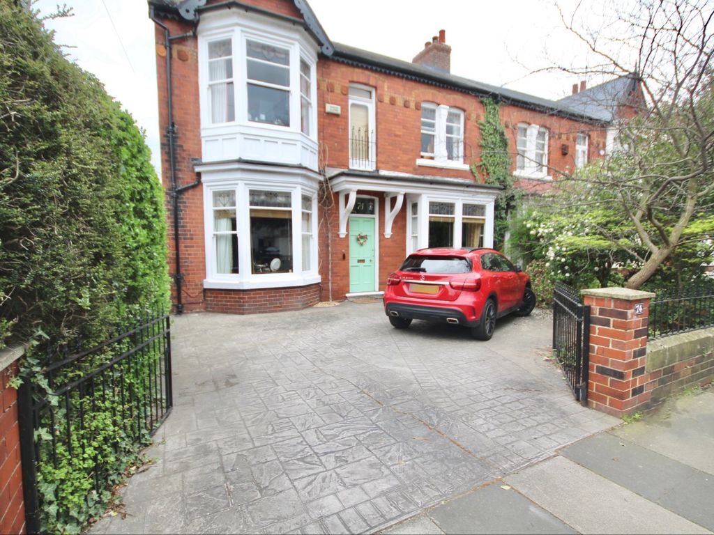 4 bed semi-detached house for sale in The Avenue, Middlesbrough, North ...