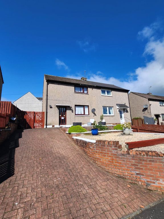2 bed semi-detached house for sale in Stewart Drive, Whitburn EH47, £ ...