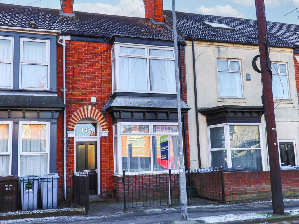 3 bed terraced house for sale in De Grey Street, Hull, East Riding Of ...