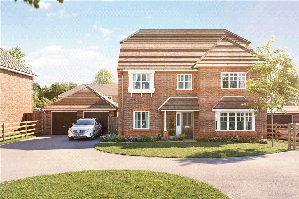 New home, 4 bed detached house for sale in Frimhurst Farm, Bridge Road ...