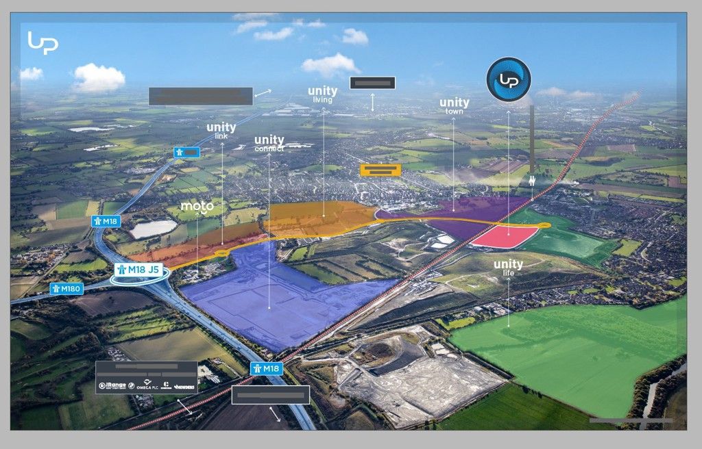 Land to let in Unity Park, Waggons Way, Stainforth, Doncaster, South ...