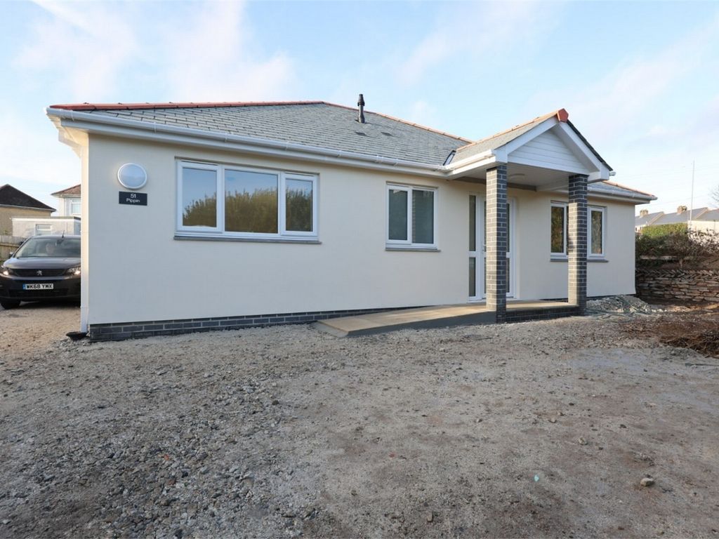 3 bed detached bungalow for sale in Polkyth Road, St Austell, Cornwall ...
