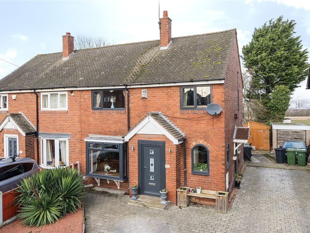 3 bed semi-detached house for sale in Home Lea, Rothwell, Leeds LS26, £ ...