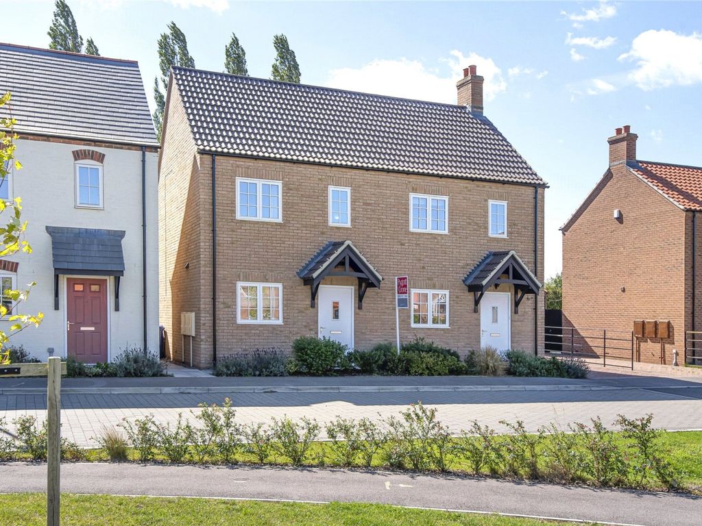 2 bed semi-detached house for sale in Abbots Way, Scothern, Lincoln LN2 ...