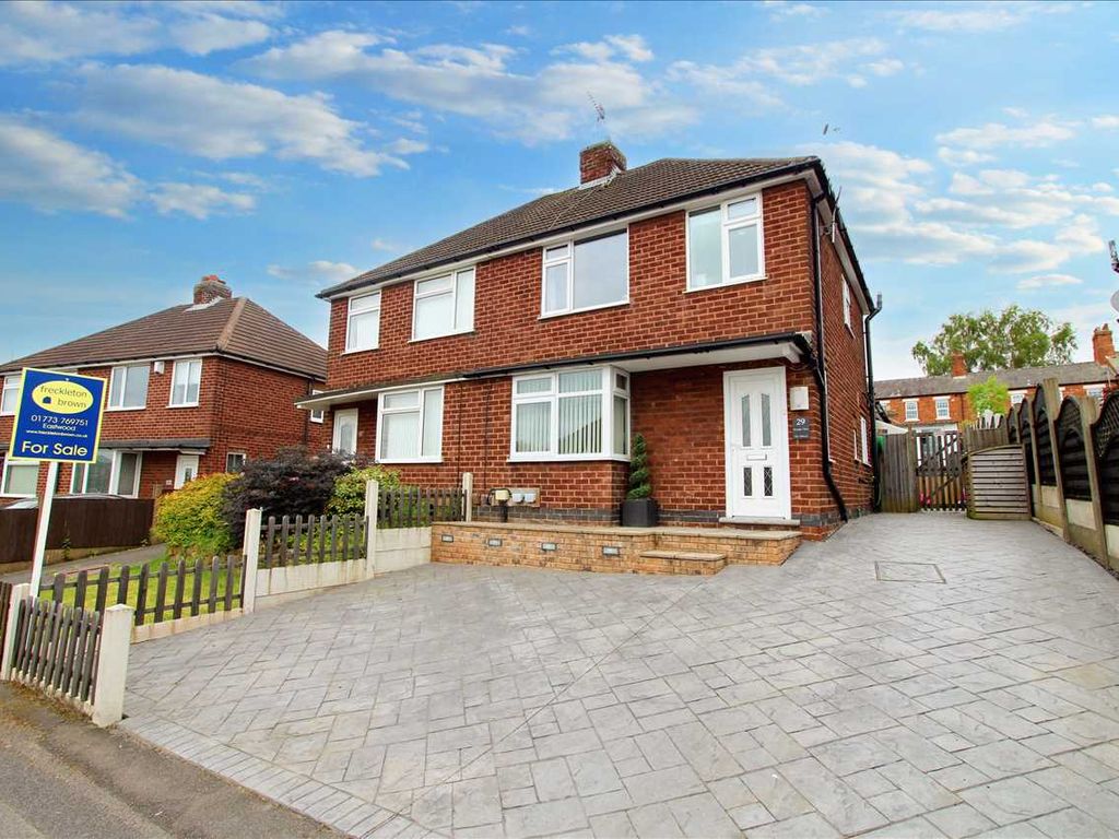 3 bed semi-detached house for sale in Grange View, Eastwood, Nottingham ...