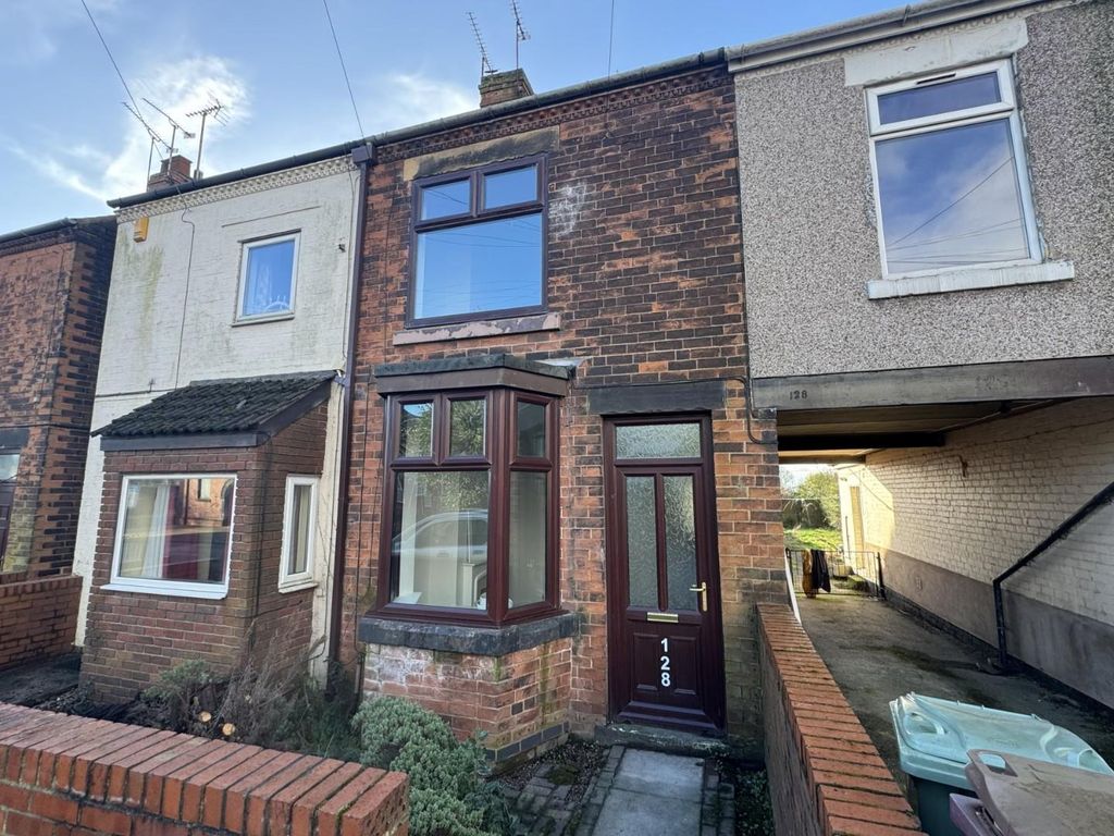 2 bed terraced house to rent in Top Road, Calow, Chesterfield S44, £700 ...
