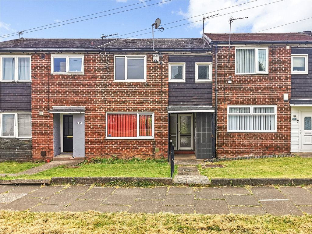 3 bed terraced house for sale in Trevelyan Drive, Newcastle Upon Tyne ...