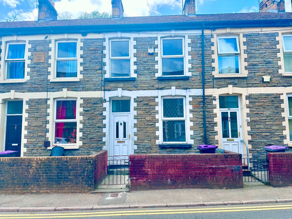 2 bed terraced house for sale in Osborne Road, Pontypool NP4, £94,950 ...