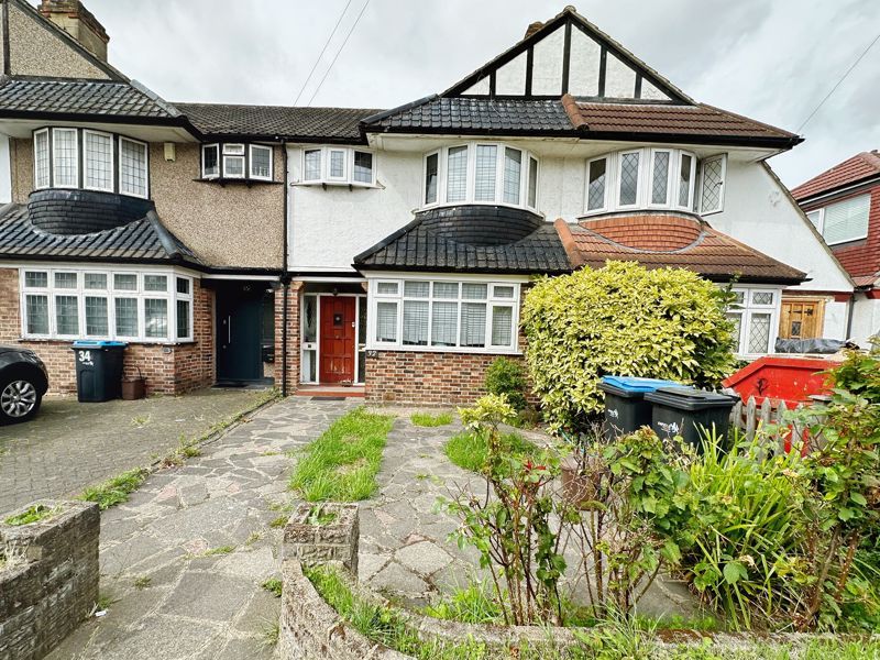 3 bed terraced house to rent in Melbourne Way, Enfield EN1, £2,100 pcm ...