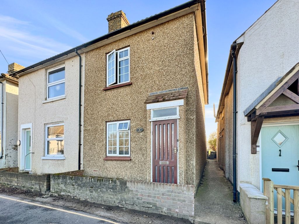 2 bed semi-detached house for sale in Haselden Cottages, Chalk Road ...