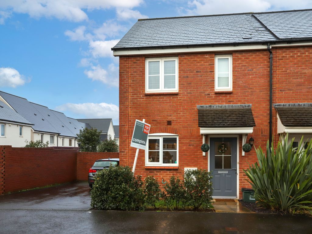 2 bed semi-detached house for sale in Three Corner Field, Cranbrook ...