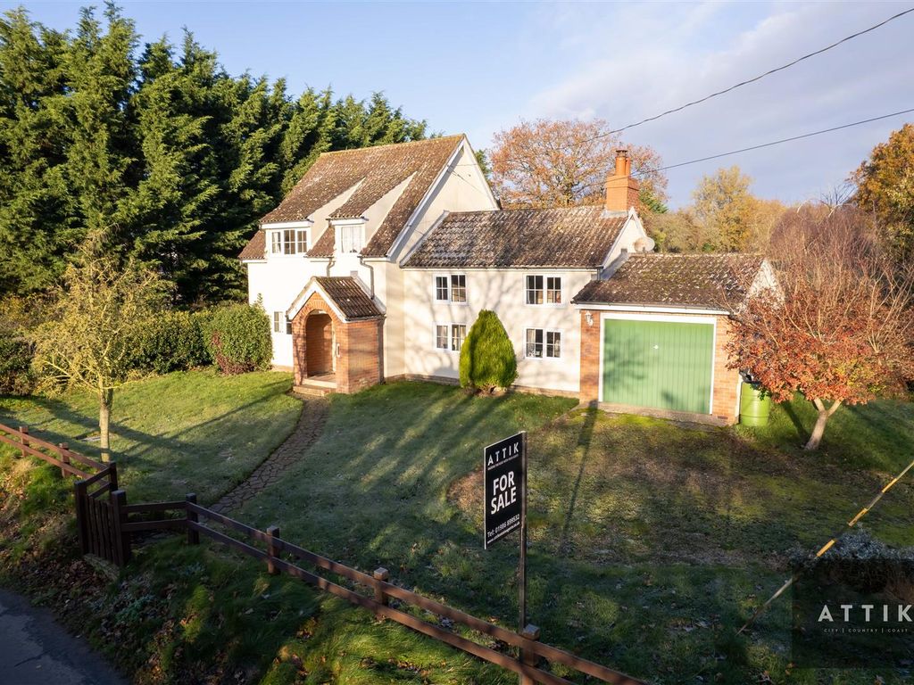 3 bed cottage for sale in Low Road, Bramfield, Halesworth IP19, £ ...