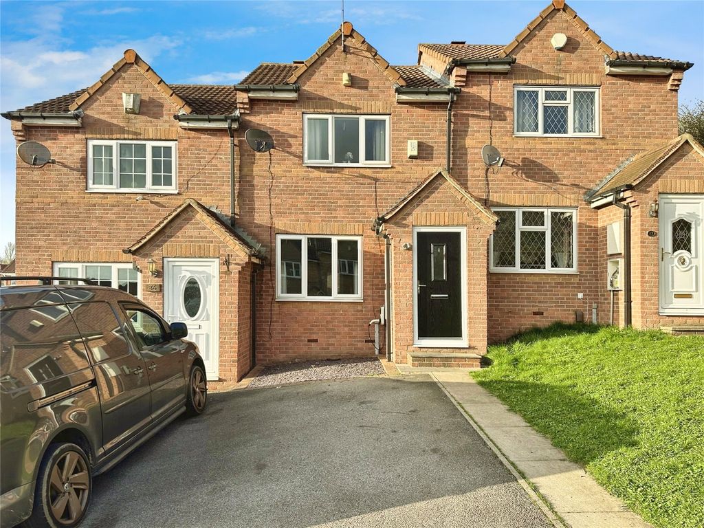 2 bed terraced house for sale in Poplar Grove, Lundwood, Barnsley ...
