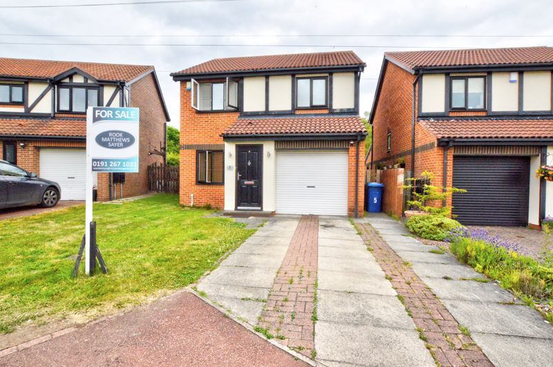 3 bed detached house for sale in Marcross Close, North Walbottle ...