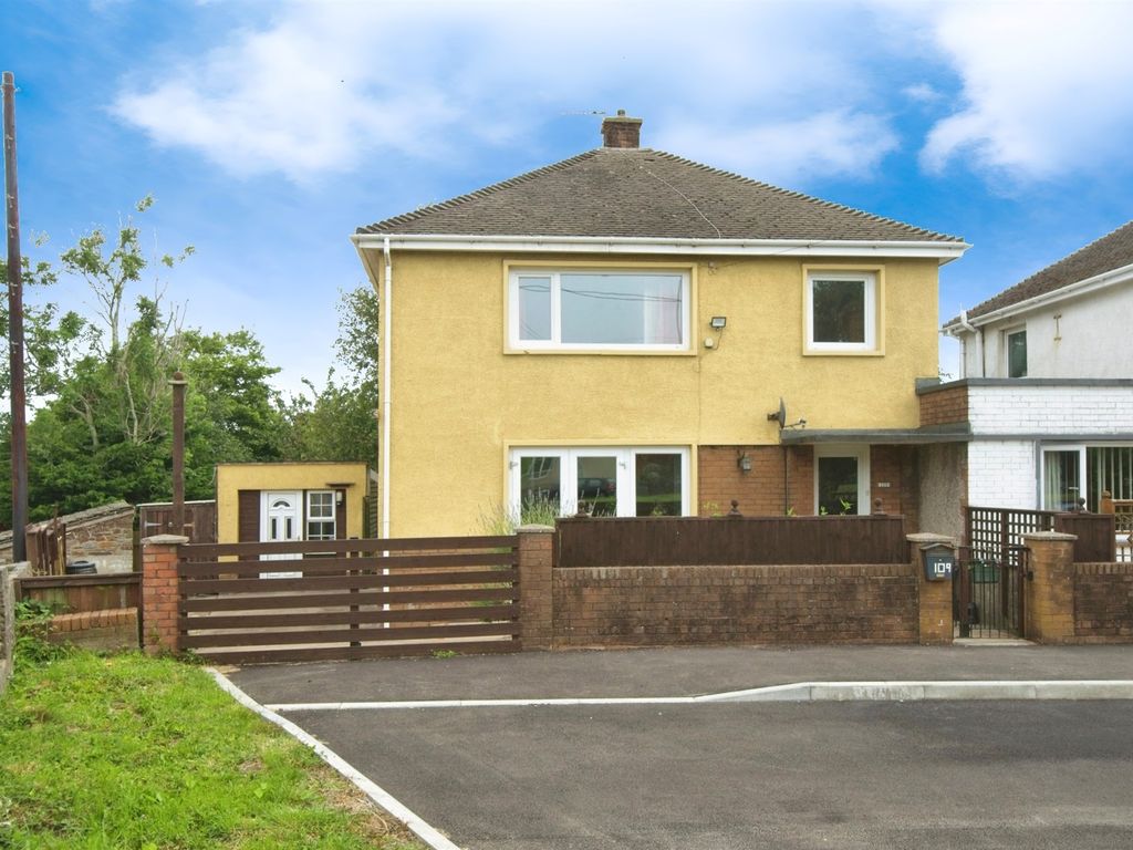 3 bed semi-detached house for sale in Heol Fach, North Cornelly ...