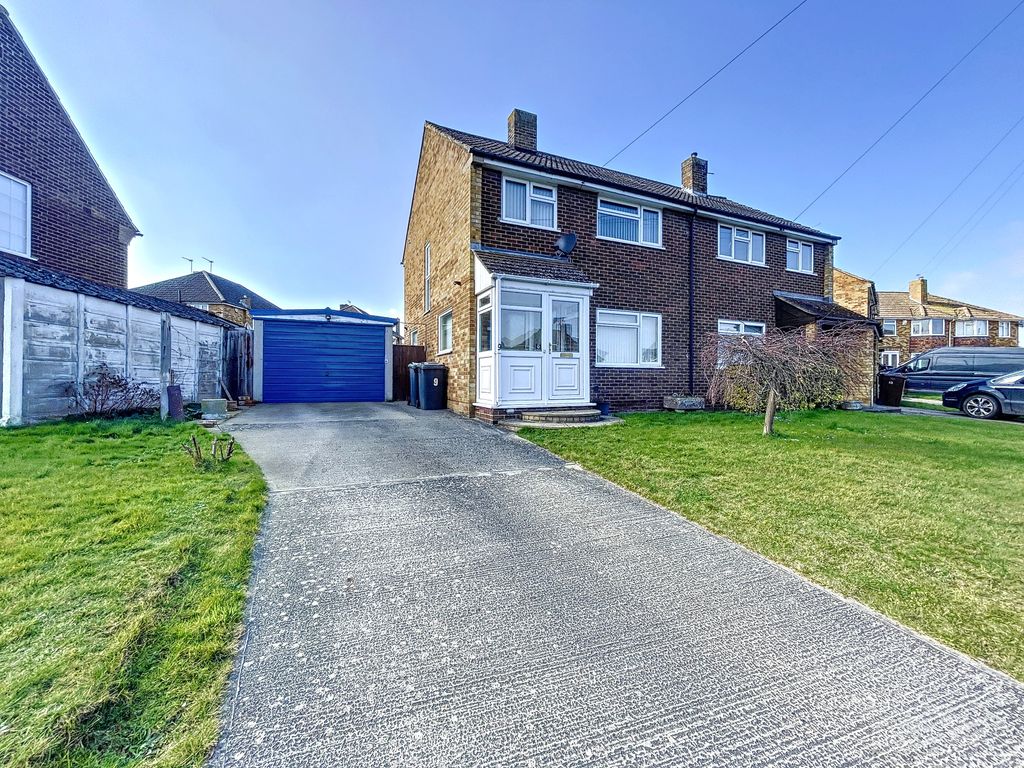 3 bed semi-detached house for sale in Orchard Way, Snodland ME6 - Zoopla