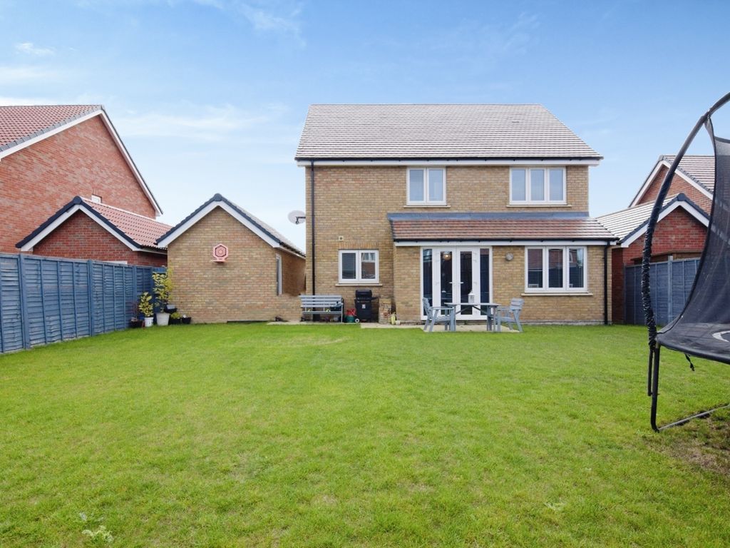 4 bed detached house for sale in Scholars Close, Manea, March PE15 - Zoopla